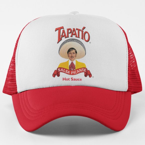 Accessories | New Tapatio Hot Sauce Foam Trucker Snapback Hat 2tone Red ...